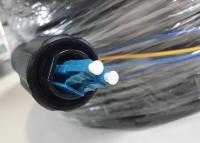 China PDLC Fiber Optic Patch Cord Outdoor Waterproof Cable Single Mode Multimode 2 Core for sale