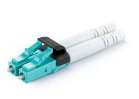 China Mini LC Fiber Optic Patch Cord with OM3 LSZH Jacket , OS1 / OS2 / OM1 / OM2 for sale