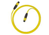 China 4-8 Core FTTH SM MPO Fiber Patch Cord with Insert Connector Low Loss for sale