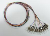 China 12 Core Fiber Pigtail SC FC UPC APC Single Mode Multimode 0.2dB Insertion Loss for sale