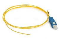 China 0.9mm 6-Core & 12-Core ST Single Mode Fiber Optic Pigtail with ≤0.2dB Insertion Loss for sale