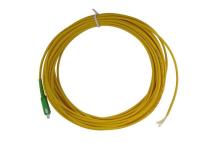 China Optical access network SC APC Simplex Fiber Pigtail with SM Yellow Fiber Optic Cable for sale
