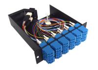China 12 SC Connectors Anti-Shocking MPO Patch Panel with 19