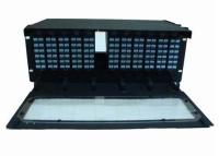 China 4U Rack Mounted MPO Patch Panel with 12 MPO Cassettes for 19