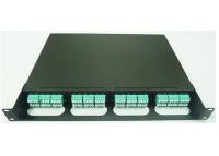 China 4U Rack Mounted MPO Patch Panel with 12 MPO Cassettes for 19