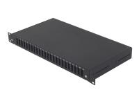 China 12-Port & 24-Port SC Duplex Fiber Optic Terminal Box for FTTH Networks - 1U/2U Steel Enclosure with 24-48 Core Capacity for sale