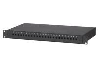 China 24-Port FC Slidable Fiber Optic Terminal Box with SC Adapter - 1U to 4U Rack Mount, 24-192 Core Capacity for sale