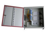 China 32-Port FTTH CATV Outdoor Distribution Box for 1×32 PLC Splitter - H600×W570×D190mm -40°C to +60°C Operating Range for sale