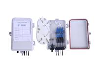 China FTTH Fiber Optic Splitter Distribution Box 210x140x20mm with 16 Ports for SC FC ST LC Connectors for sale