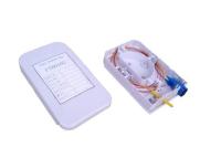 China 4-Port FTTH Indoor Fiber Distribution Box - 210×140×20mm, 4 Fiber Capacity, Waterproof Design for sale