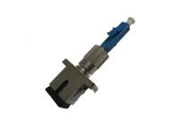 China Simplex Duplex SC-LC Fiber Optic Flange Adapter 0.3dB Insertion Loss Ceramic Sleeve for sale