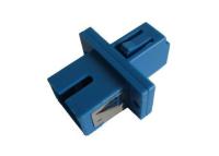China Simplex Duplex SC-LC Fiber Optic Flange Adapter 0.3dB Insertion Loss Ceramic Sleeve for sale