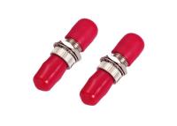 China ST UPC Fiber Optic Adapter for LAN Testing - Singlemode/Multimode with ≤0.2dB Loss and -40°C to +85°C Range for sale