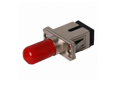 China SC-ST Hybrid Fiber Optic Adapter with ≤0.3dB Insertion Loss, -40°C to +75°C Operating Range for FTTH Networks for sale
