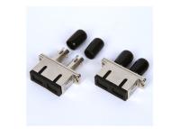 China SC-ST Hybrid Fiber Optic Adapter with ≤0.3dB Insertion Loss, -40°C to +75°C Operating Range for FTTH Networks for sale