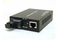 China 10/100M Single Mode Fiber Optic Ethernet Converter with 120km Range and 80,000 Hours MTBF for sale