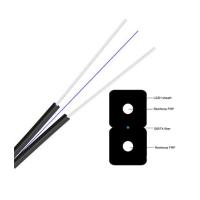 China SMF Single Mode FTTH LSZH Fiber Optic Drop Cable 1-4 Core 2.0x3.0mm for sale