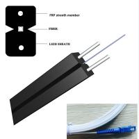 China SMF Single Mode FTTH LSZH Fiber Optic Drop Cable 1-4 Core 2.0x3.0mm for sale