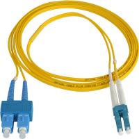 China Lc-Sc Sm Os2 9/125um Duplex Indoor Outdoor FTTH Drop Multimode Duplex Fiber Optic Patch Cable Cord for sale