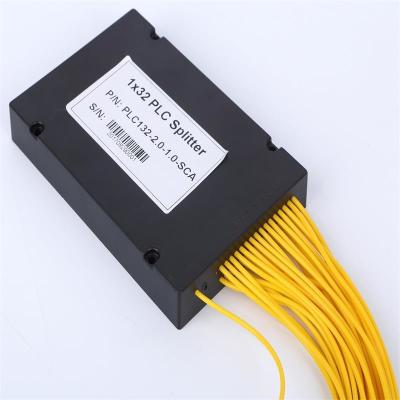 China 1x2 1x4 1x8 1x16 1x32 SC UPC PLC Fiber Optic Splitter Singlemode G657A for sale
