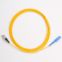 China LC/APC 0.9mm Single Mode Fiber Optic Pigtail Jumper PVC 1m Low Insertion Loss for sale