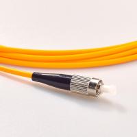 China LC/APC 0.9mm Single Mode Fiber Optic Pigtail Jumper PVC 1m Low Insertion Loss for sale
