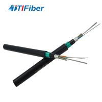 China GYTA53 4-Core Direct Buried Fiber Optic Cable 12.9mm Diameter with -40°C to +70°C Temperature Range for sale