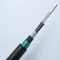 China GYTA53 4-Core Direct Buried Fiber Optic Cable 12.9mm Diameter with -40°C to +70°C Temperature Range for sale