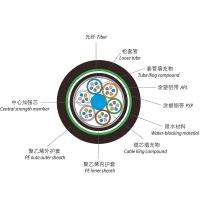 China GYTA53 4-Core Direct Buried Fiber Optic Cable 12.9mm Diameter with -40°C to +70°C Temperature Range for sale