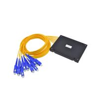 China FTTH PLC Fiber Optic Splitter 1x4 1x8 1x16 1x32 1x64 Low Insertion Loss 1310nm 1490nm 1550nm for sale