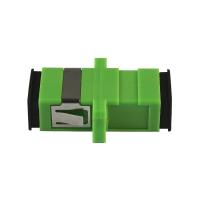 China LC APC Single Mode Duplex Fiber Optic Adapter Coupler with Ceramic Sleeve 0.2dB Insertion Loss for sale