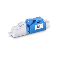China Fixed Fiber Optic Attenuator SC LC FC ST MU 1-25dB Singlemode Multimode Male-Female for sale