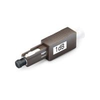 China Fixed Fiber Optic Attenuator SC LC FC ST MU 1-25dB Singlemode Multimode Male-Female for sale