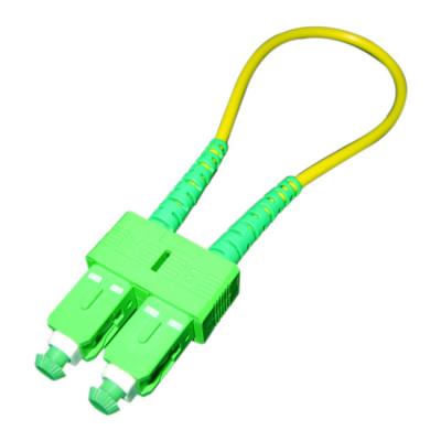China MPO SC LC Fiber Optic Loopback Adapter - Multimode 50/125 Cable with ≤0.3dB Insertion Loss for Network Testing for sale