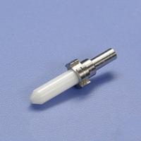 China Zirconia Ceramic APC Ferrule 1.25mm OD with 0.125mm ID for SC/FC/ST/LC/MU Fiber Optic Connectors for sale