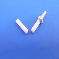 China Zirconia Ceramic APC Ferrule 1.25mm OD with 0.125mm ID for SC/FC/ST/LC/MU Fiber Optic Connectors for sale