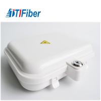 China Outdoor FTTH 1x4 PLC Fiber Optic Splitter Distribution Box 8-24 Ports for sale