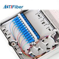 China FTTH 24 Cores Outdoor Waterproof Fiber Optic Distribution Box for FTTH Networks for sale