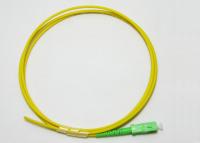 China CATV LAN WAN ST Fiber Optic Pigtail 2.0mm / 3.0mm Cable Diameter for sale