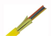 China Indoor distribution 2.0mm OM3 Fiber Optic Cable with Aqua Jacket for sale