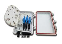 China Wall-Mounted 4-Port FTTH Terminal Box with SC Adapters - 210x140x20mm, 16 Core Capacity for sale
