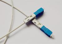 China Simplex FTTH Drop Cable 3.0mm with SC Fast Connector - Single Mode G657A1/A2 Fiber Optic Solution for sale