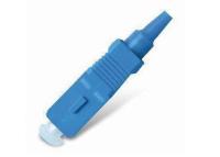 China Zinc Alloy Green Single Mode SC Fiber Connector for CATV LAN Network - 0.2dB Insertion Loss, -40°C to +75°C Operating Range for sale
