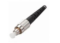 China FC Plastic Fiber Optic Connector 0.9mm 2.0mm 3.0mm for Data Transmission with ≤0.2dB Insertion Loss for sale