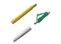 China LC/APC CATV Fiber Optic Connector 1.25mm Ferrule with ≤0.20dB Insertion Loss for Optical Patch Cords for sale