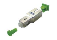 China SC APC Fiber Optic Attenuator 1-30dB Range for Testing Equipment with 1310/1550nm Wavelength for sale