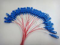 China 1×16 PLC Singlemode Fiber Optic Splitter with Steel Tube Package - 1260-1650nm Wavelength, -40°C to 85°C Operating Range for sale