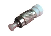 China Singlemode FC UPC Fiber Optic Attenuator with Metal Housing - 1-30dB Range, -40°C to +75°C Operating Temperature for sale