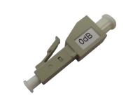 China 0dB LC Multimode Fiber Optic Attenuator with High Return Loss, 850nm Wavelength, 0-30dB Range for sale