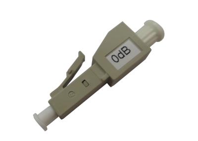 China 0dB LC Multimode Fiber Optic Attenuator with High Return Loss, 850nm Wavelength, 0-30dB Range for sale